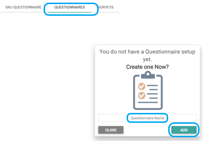 How do I create a Questionnaire? – PromoForce/Internal IT
